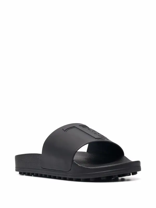 TOD'S Embossed Logo Sliders