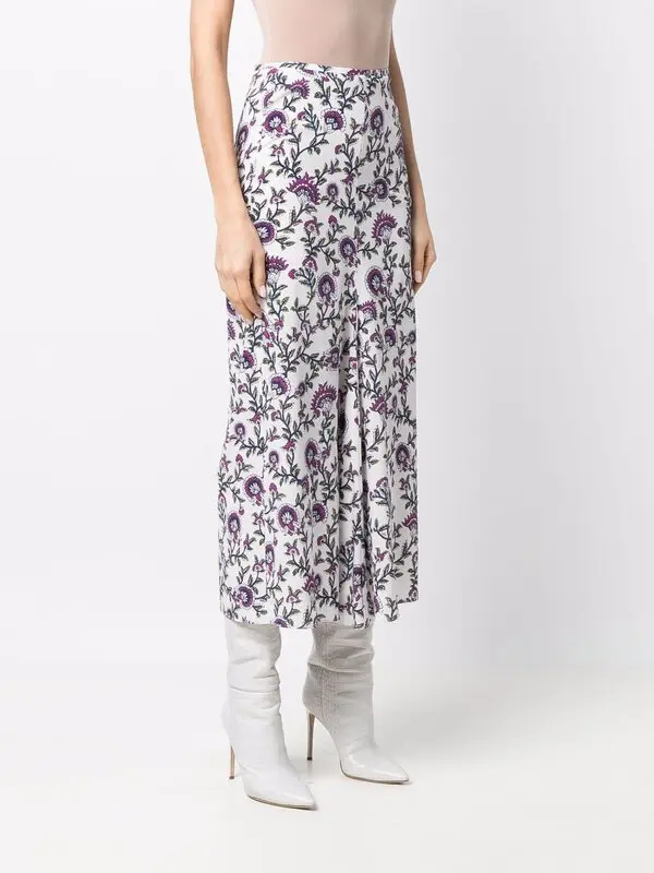 Isabel Marant Étoile High-waisted Floral-print Skirt