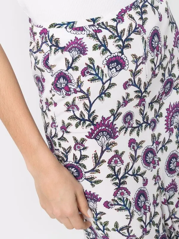 Isabel Marant Étoile High-waisted Floral-print Skirt
