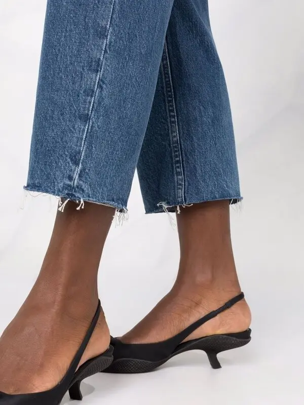 TOTEME Cropped Straight-leg Jeans