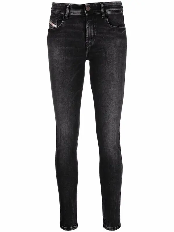 DIESEL® Slandy Skinny-leg Jeans - Black