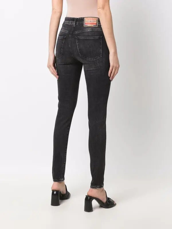 DIESEL® Slandy Skinny-leg Jeans - Black