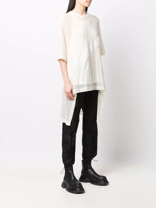 Y3 Mesh-paneling T-shirt