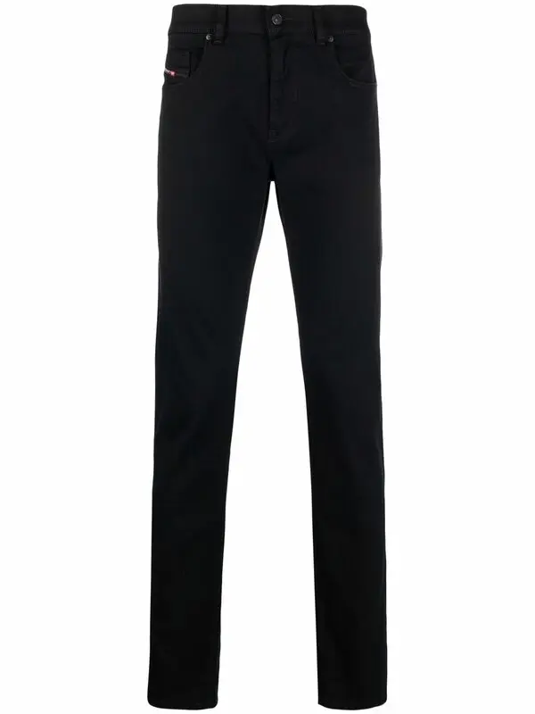 DIESEL® D-strukt Slim-fit Jeans - Black