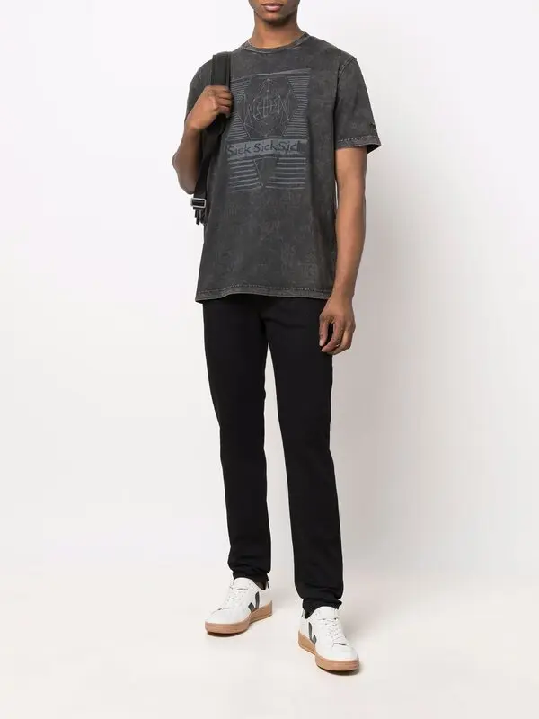 DIESEL® D-strukt Slim-fit Jeans - Black