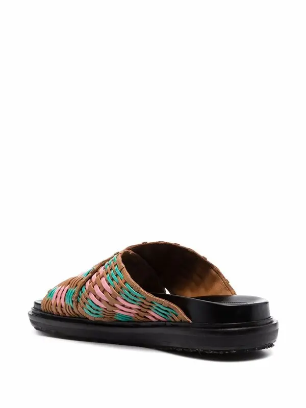 Marni Criss-cross Flat Sandals