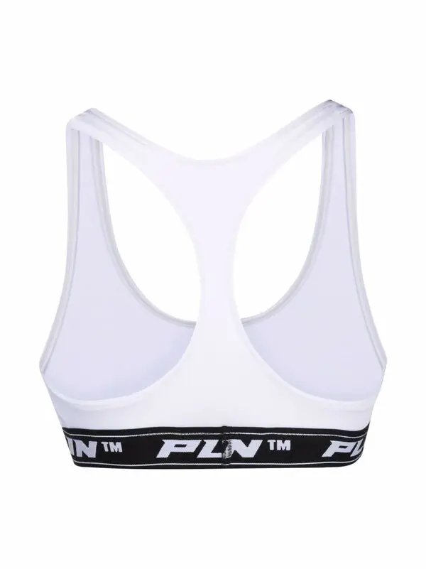 Philipp Plein Logo-underwear Bra - White