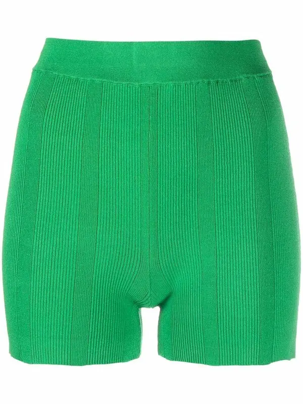 Remain Birger Christensen Ribbed Knit Shorts