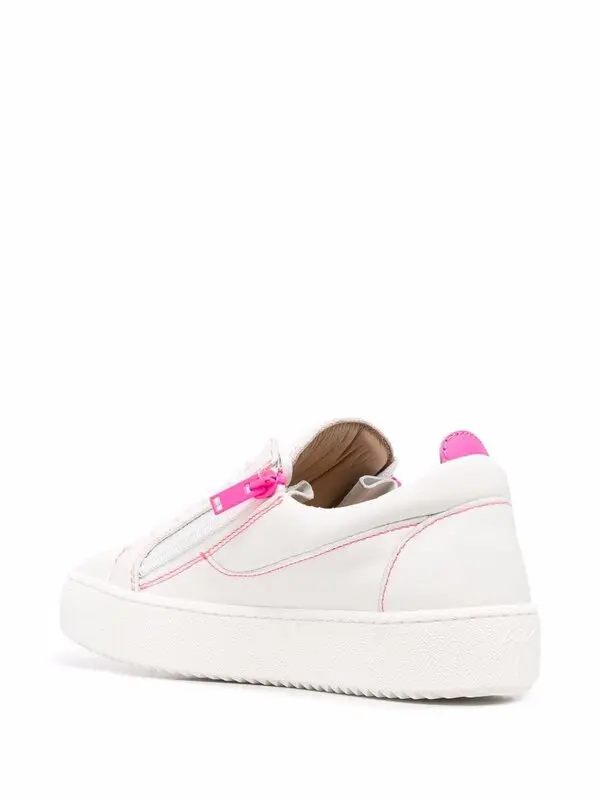 GIUSEPPE ZANOTTI Gail Contrast Sneakers - White