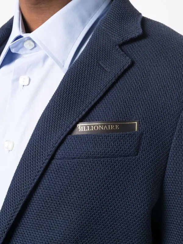 BILLIONAIRE Tailored-fit Single-breasted Blazer