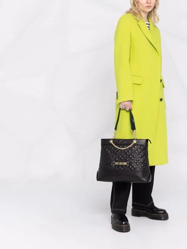 Moschino Quilted-finish Tote Bag
