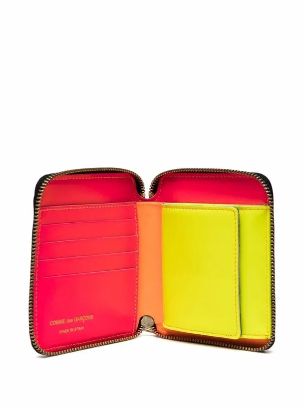 Comme Des Garçons Zipped Leather Wallet