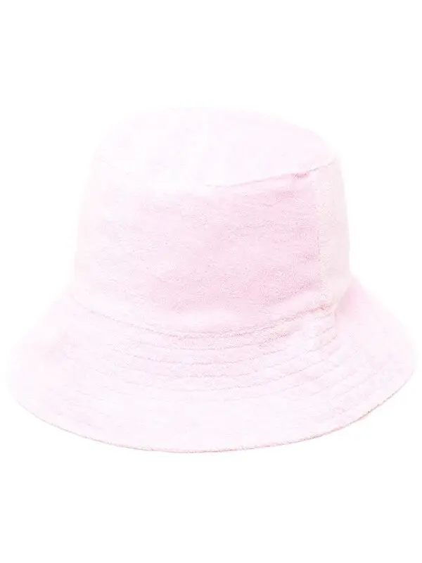 Pitusa Terry-Cloth Bucket Hat In Pink - 50% Off | Editorialist display picture 2