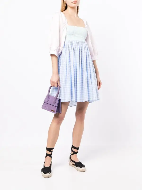 Pitusa Printed Babydoll Dress