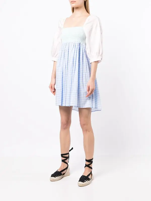 Pitusa Printed Babydoll Dress