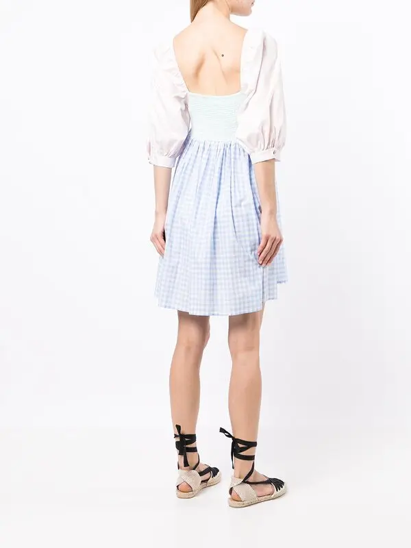 Pitusa Printed Babydoll Dress