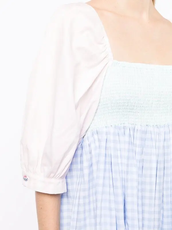 Pitusa Printed Babydoll Dress