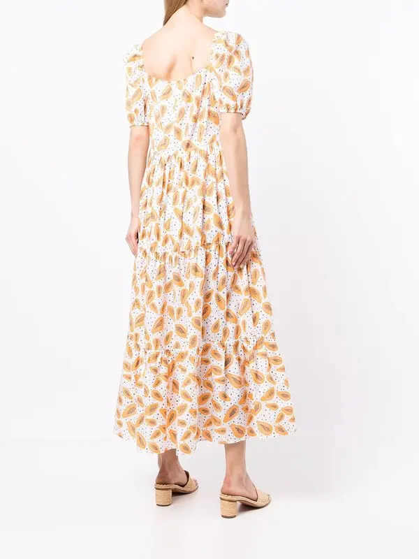 Pitusa Play Prairie Papaya-print Dress