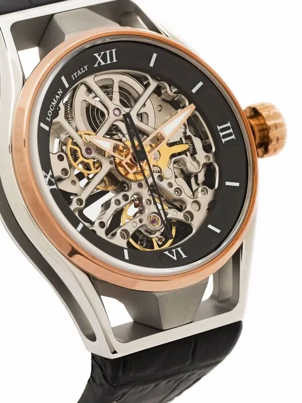 Locman Montecristo Skeleton Automatic 42mm - Black | Editorialist