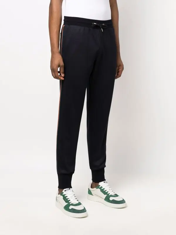 Paul Smith Side-stripe Tapered Track Pants