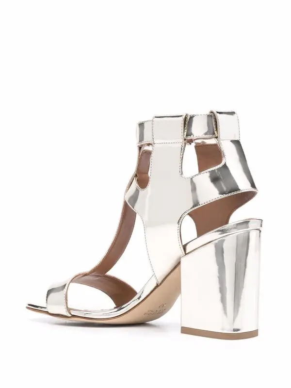 Laurence Dacade Sandra 90mm Metallic Sandals