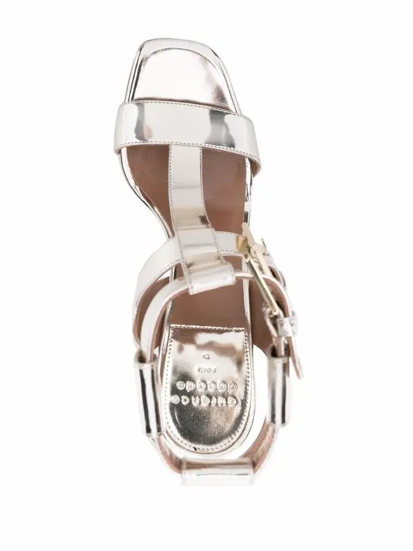 Laurence Dacade Sandra 90mm Metallic Sandals
