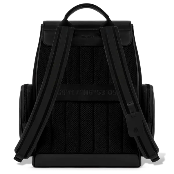 Rimowa Never Still Canvas Flap Backpack Large - Black