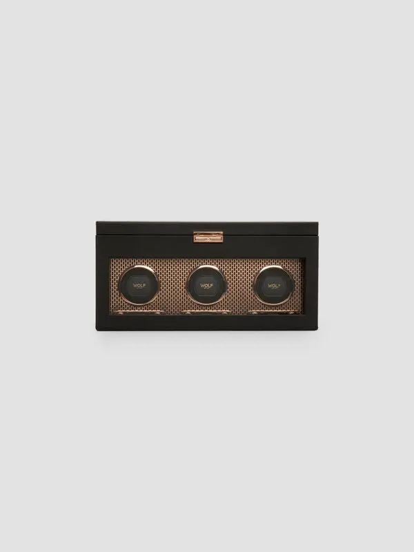 Wolf Axis Triple Winder With Storage - Copper