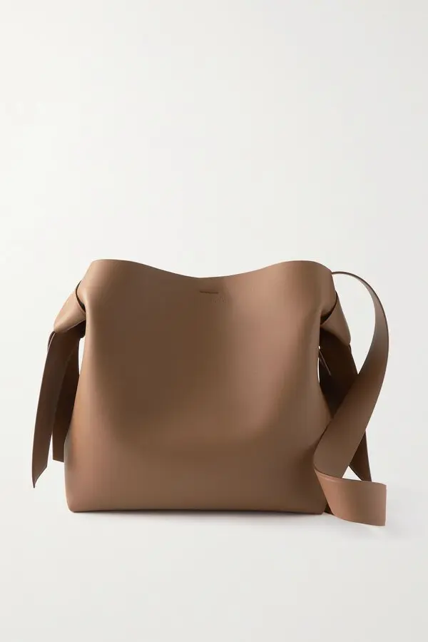 Acne Studios Musubi Midi Leather Shoulder Bag - Brown