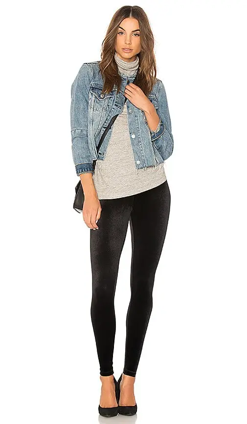 Commando Velvet Legging