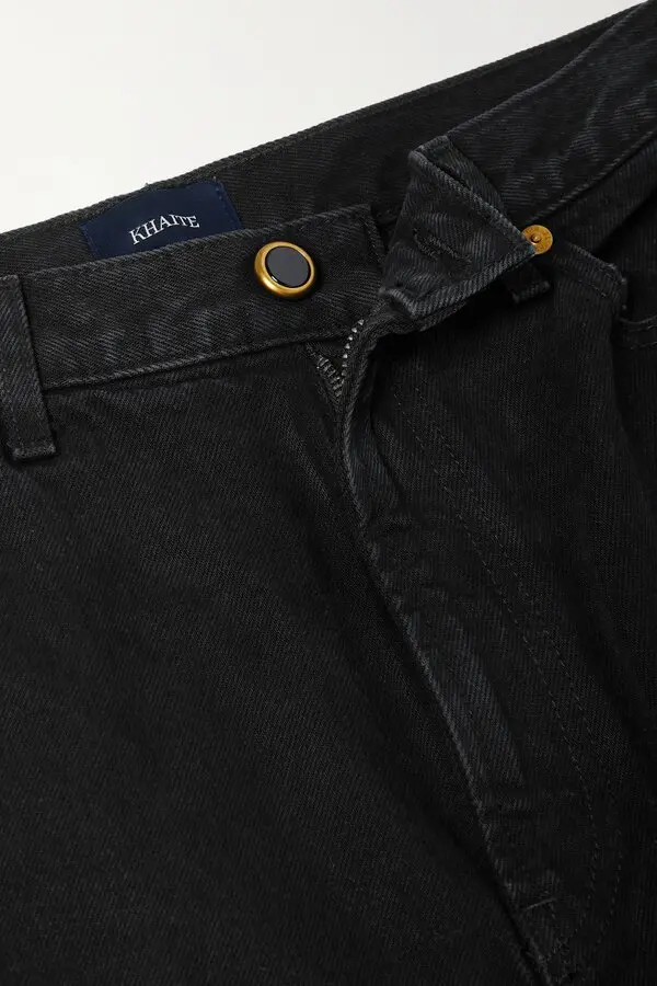 Khaite Jordan High-rise Wide-leg Jeans