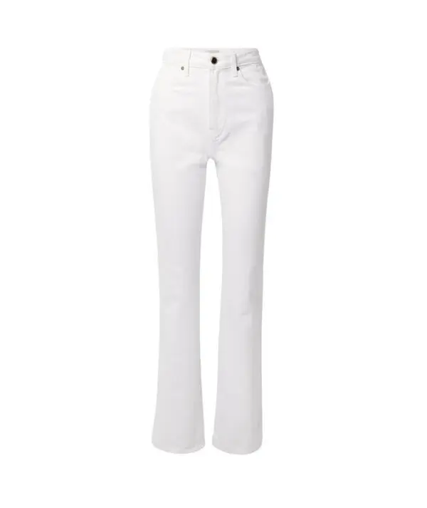 Khaite - KHAITE Danielle High-Rise Straight-Leg Jeans