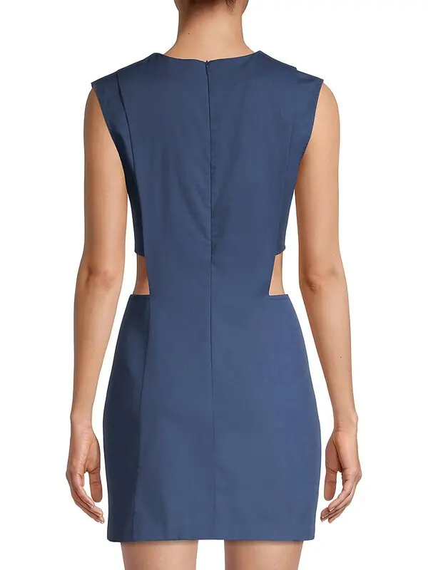 mini dress review Black Contrast Slip Mini Dress & Reviews - Black - Dresses