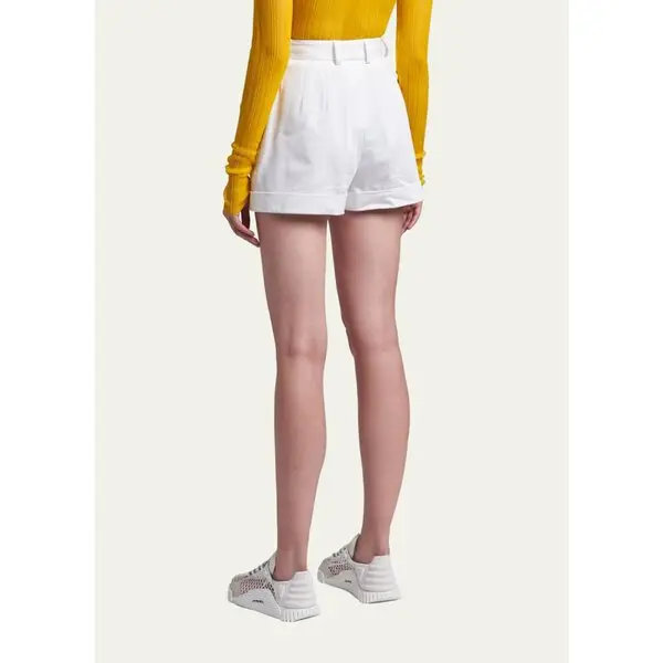 Dolce & Gabbana High-rise Gabardine Shorts
