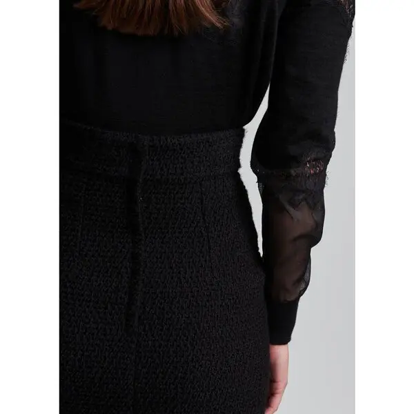 Dolce & Gabbana Paillette Fringe Boucle Jacket