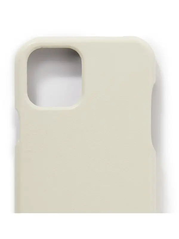 TOM FORD - TOM FORD - Logo-Detailed Leather IPhone 11 Pro Phone Case - Men - White