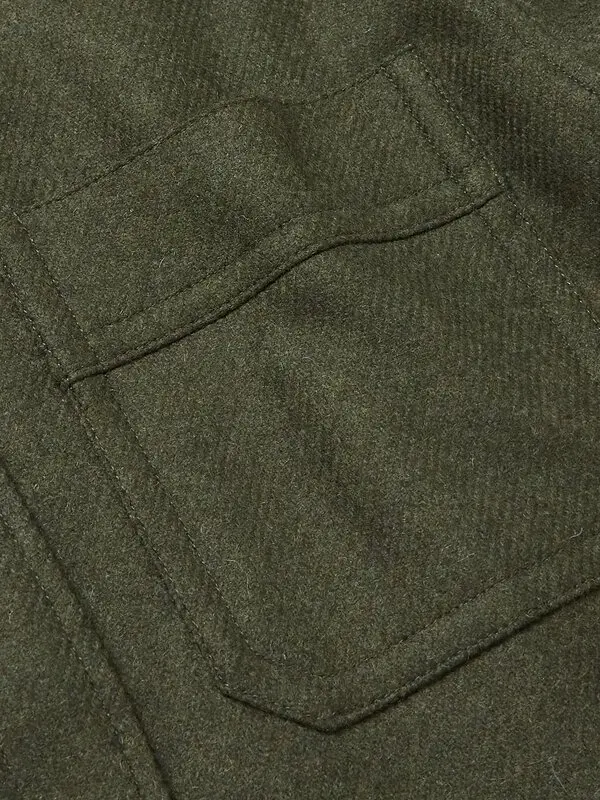 A.p.c. Basile Wool-blend Overshirt