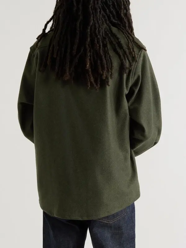 A.p.c. Basile Wool-blend Overshirt