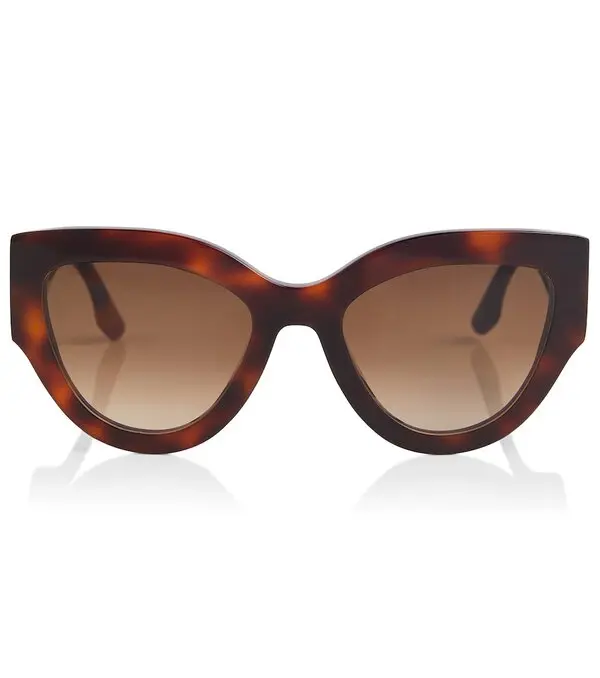 Victoria Beckham Cat-Eye Sunglasses In Brown - 30% Off  display picture 2