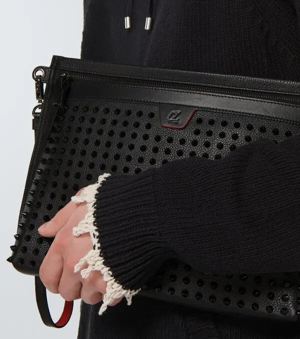 CHRISTIAN LOUBOUTIN Studded Citypouch
