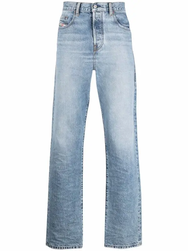 DIESEL® D-viker Straight-leg Jeans