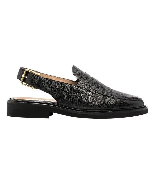 Thom Browne Buckled Slingback Loafers