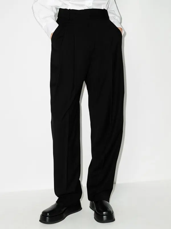 THE FRANKIE SHOP Gelso High-waisted Trousers