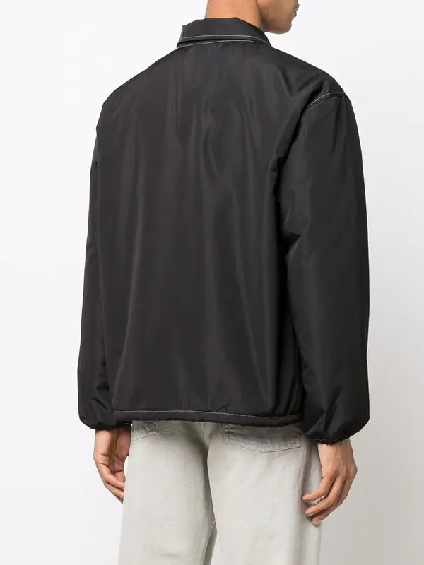 AWAKE NY Embroidered Long-sleeve Jacket - Black