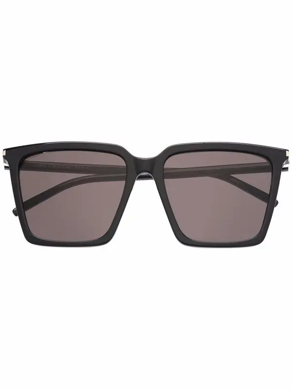 Saint Laurent Oversized Square Sunglasses - Black