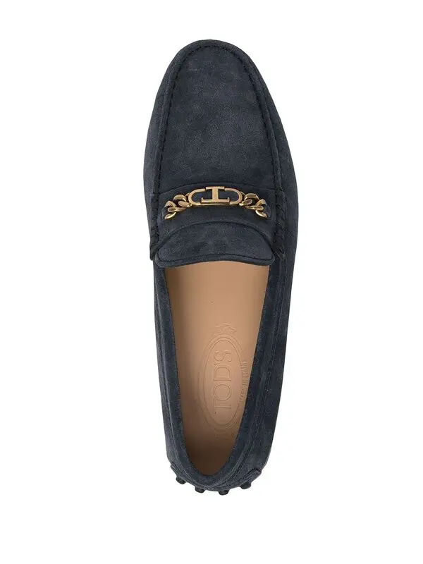 TOD'S Slip-on Suede Loafers