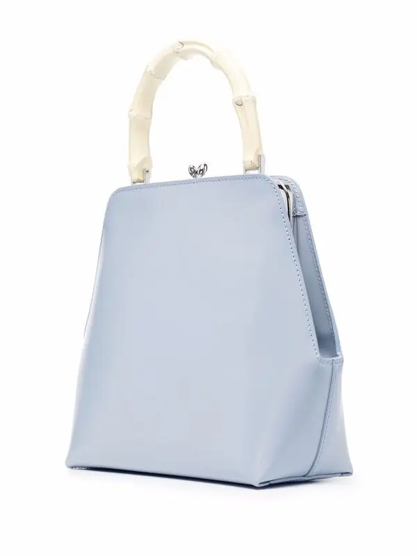 Jil Sander Goji Square Frame Tote Bag - Blue | Editorialist