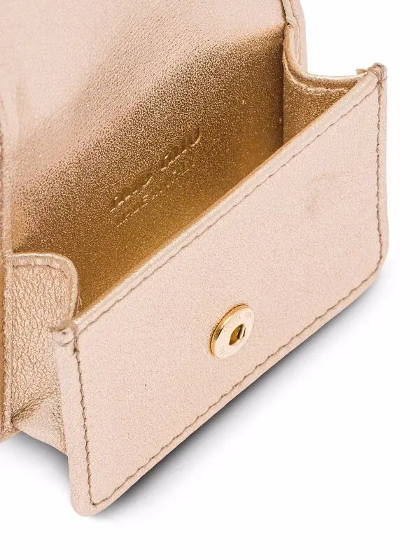 Miu Miu Metallic-Finish Airpods Pro Case - Silver | Editorialist