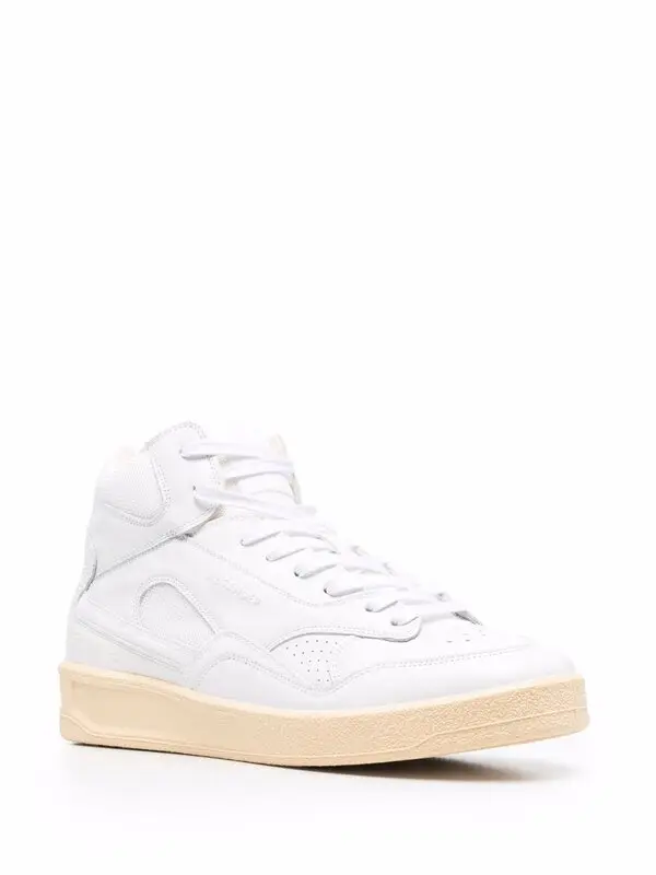 JIL SANDER Basket Hi Lace-up Sneakers
