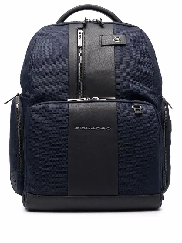 PIQUADRO Bagmotic Panelled Backpack - Blue